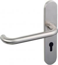 LINOX 492 XXL - Ensemble de porte inox sur plaques - Quincaillerie Portalet