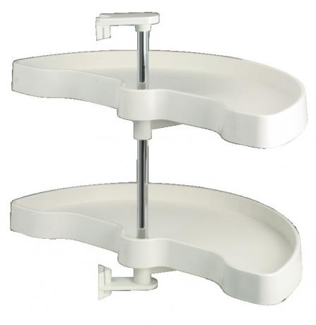 Ferrure d'angle pivotante 1/2 lune - Quincaillerie Portalet