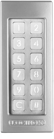 Clavier à code 2 relais intégrés SLIMSTONE2 - Quincaillerie Portalet