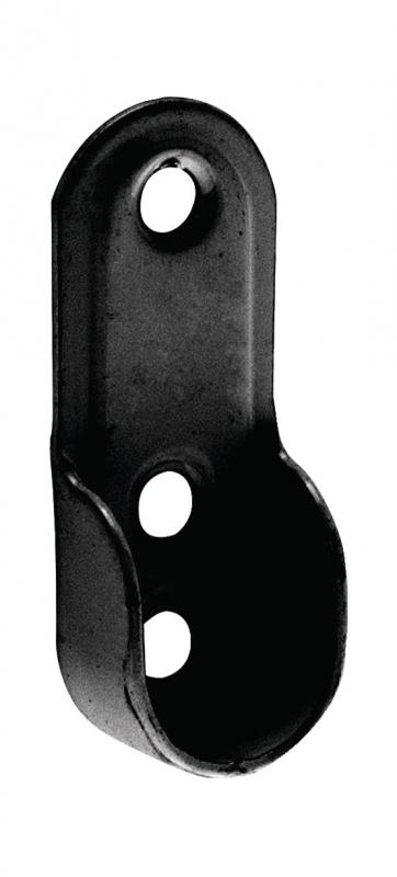 Support latéral pour tube ovale acier - Quincaillerie Portalet