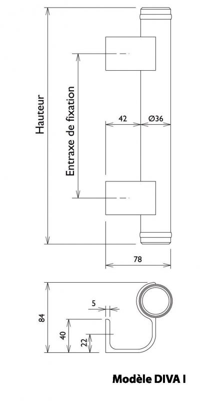 DIVA X - DS7310/DS7311 - Poignée de tirage aluminium - Quincaillerie ...